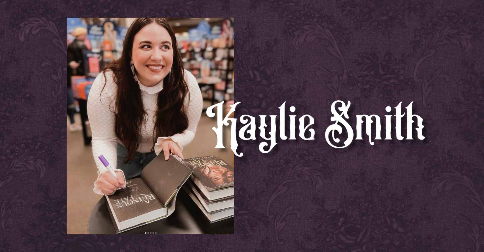 Events with Kaylie Smith